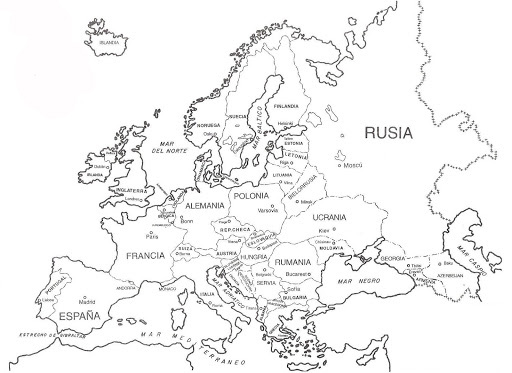 universul copiilor: Imagini de colorat harti