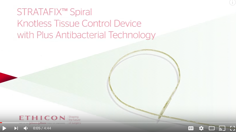 Ob/Gyn Updated : Ethicon STRATAFIX™ Spiral Plus Devices transforms ...