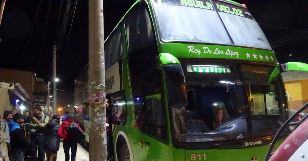 【ボリビア BOLIVIA】ラパスからウユニへのバス移動はOMAR社！ 2018 La Paz to Uyuni by OMAR bus