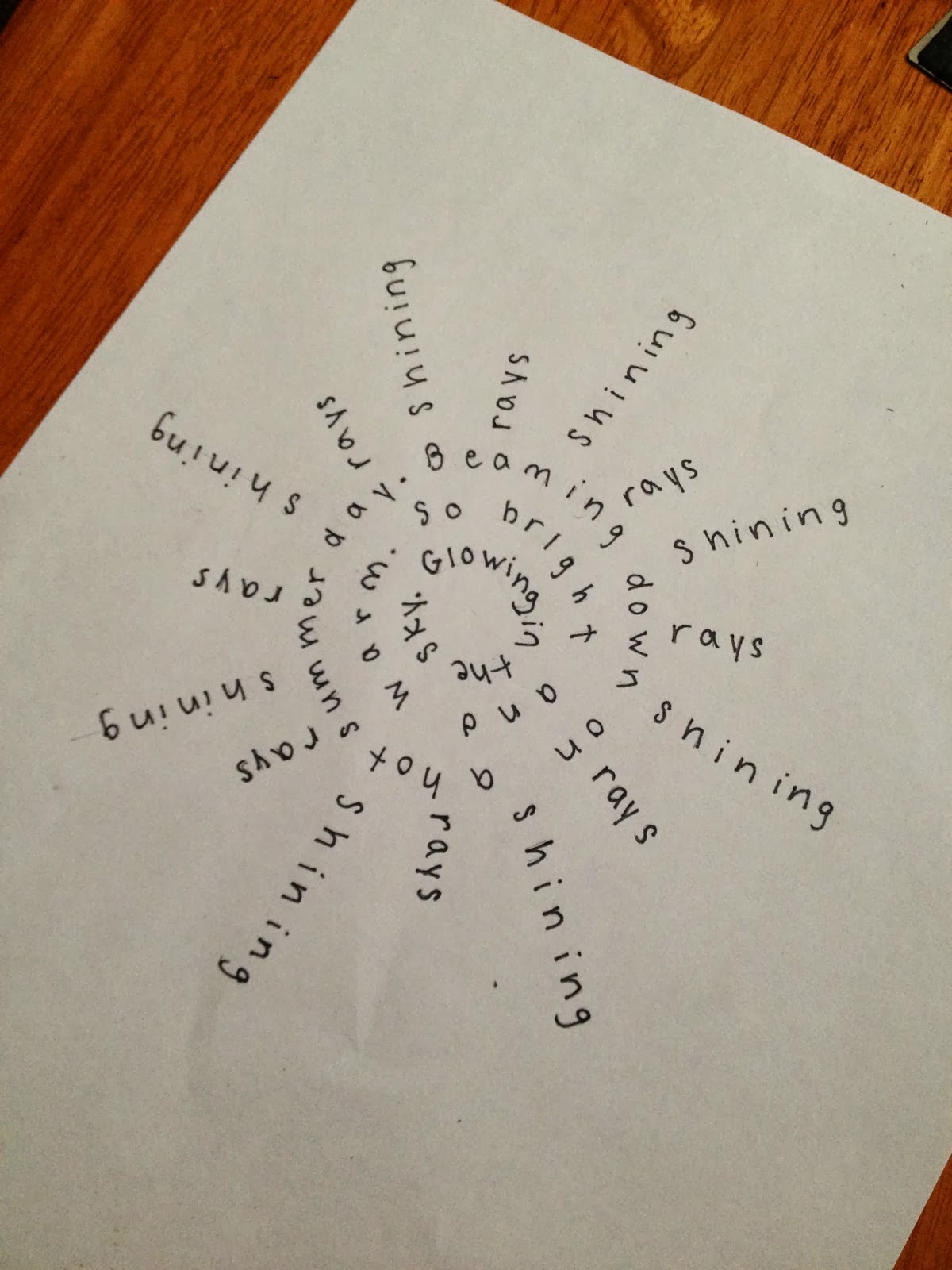 English 1080: Creative -- Spatial Poetry