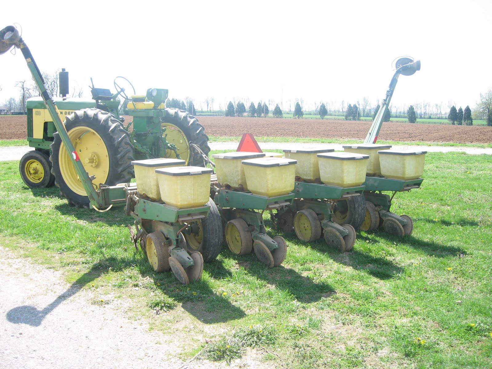 The Gaffney Farm Blog: Planting Sweet Corn