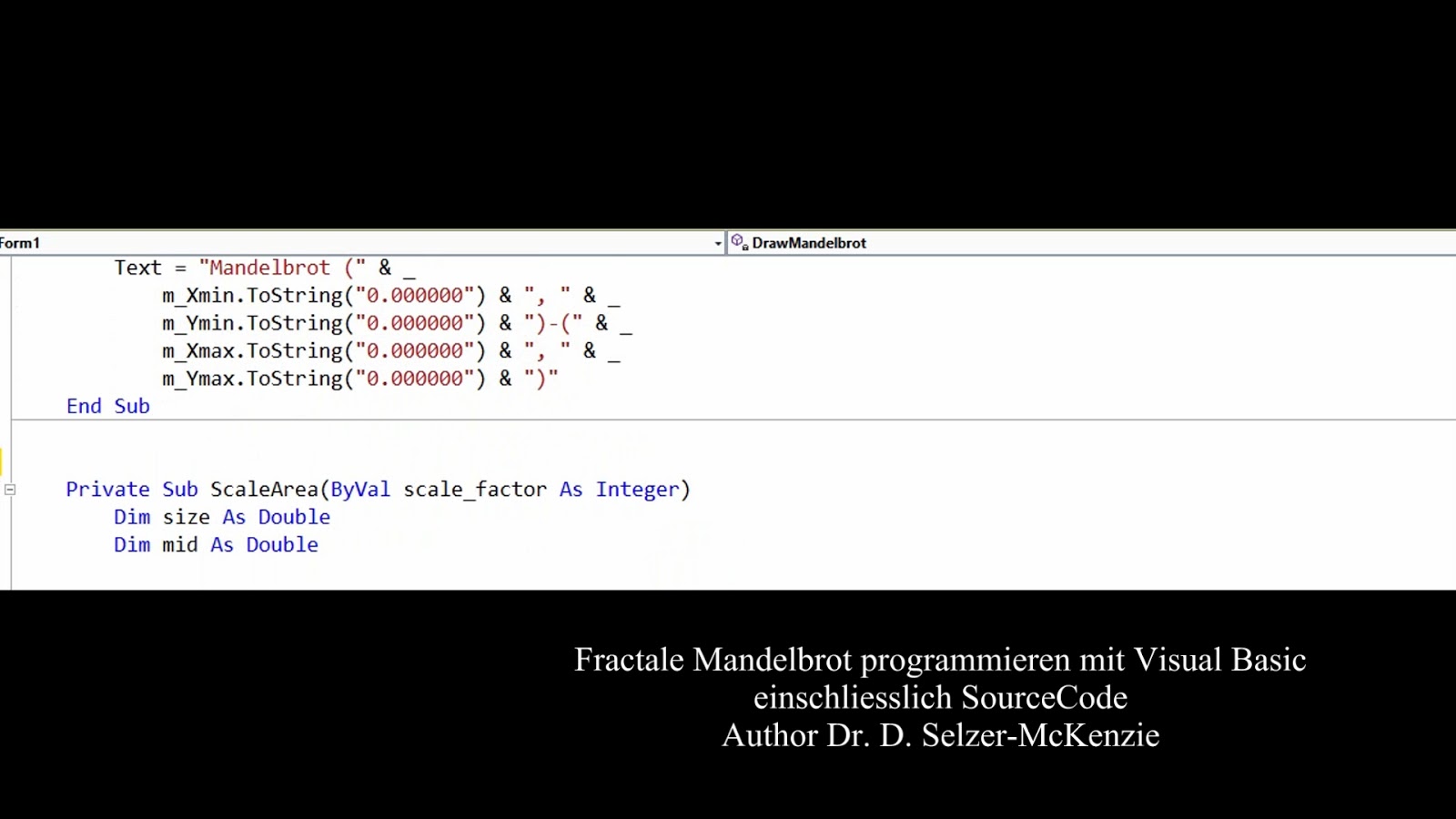 Börsen Trading Sportwetten Selzer-McKenzie: Fractale Mandelbrot Fractale programmieren mit ...