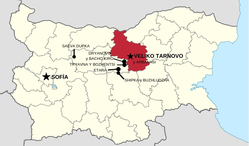 10 lugares que vale la pena visitar en los alrededores de Veliko ...