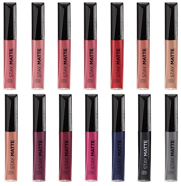 Rimmel Stay Matte Liquid Lip Colour - with swatches! | Beauty Crazed in ...