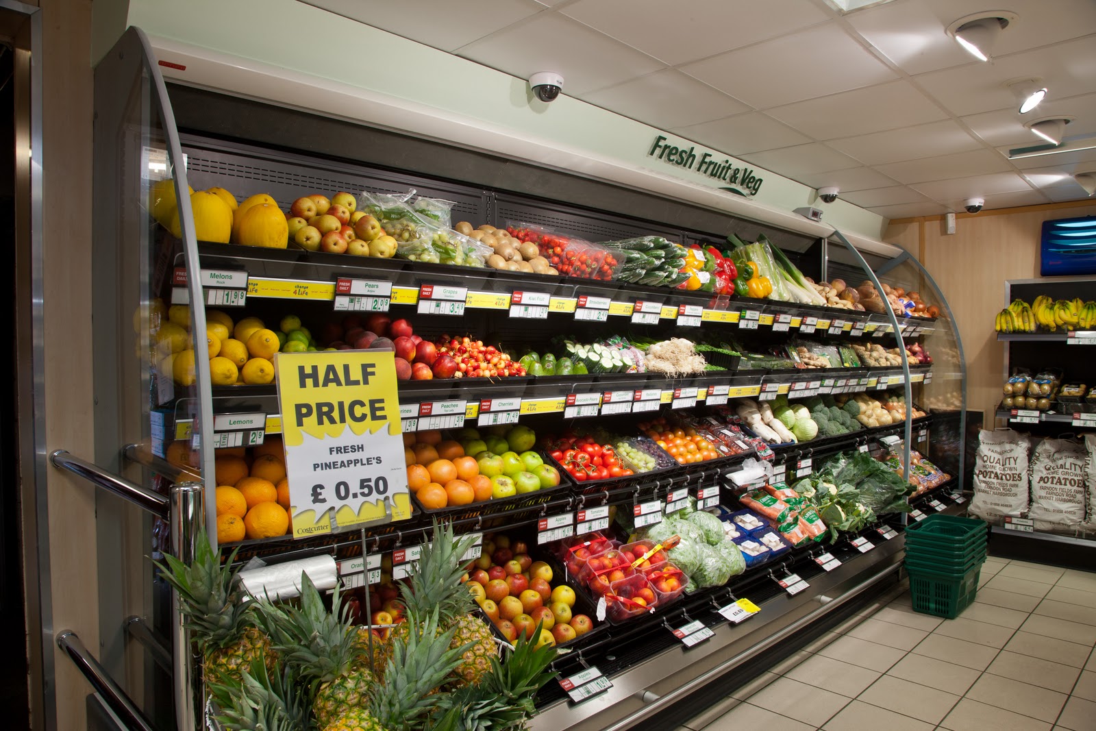 Wow and wow - a remarkable fruit and vegetable display