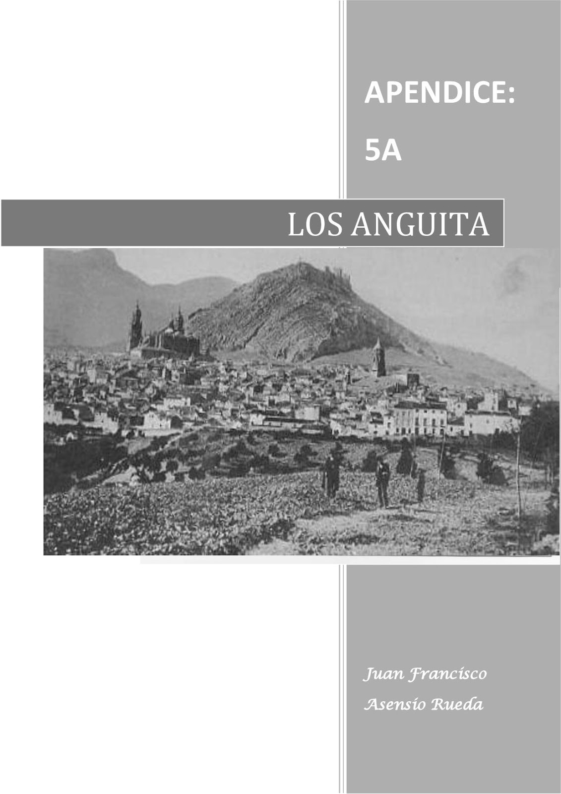 Familia Asensio, Ramirez, Rueda, Cacereño: Actualización de los Anguita