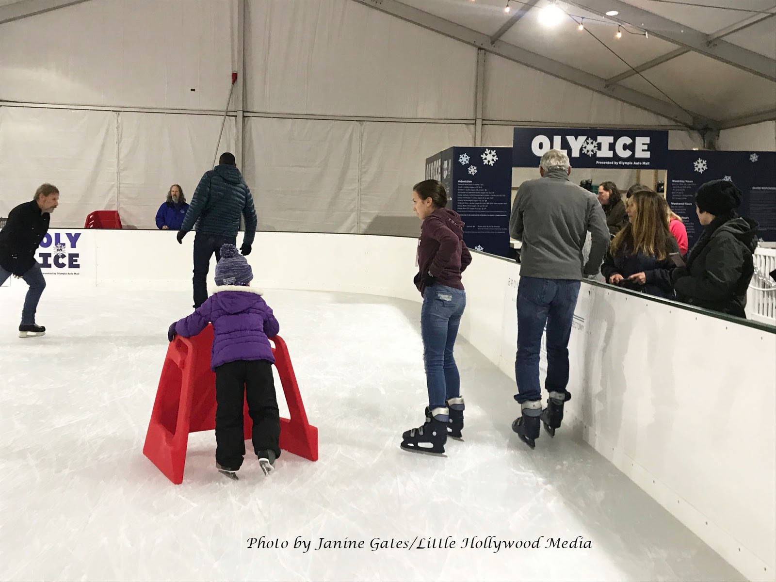 Little Hollywood: Olympia Ice Rink Opens