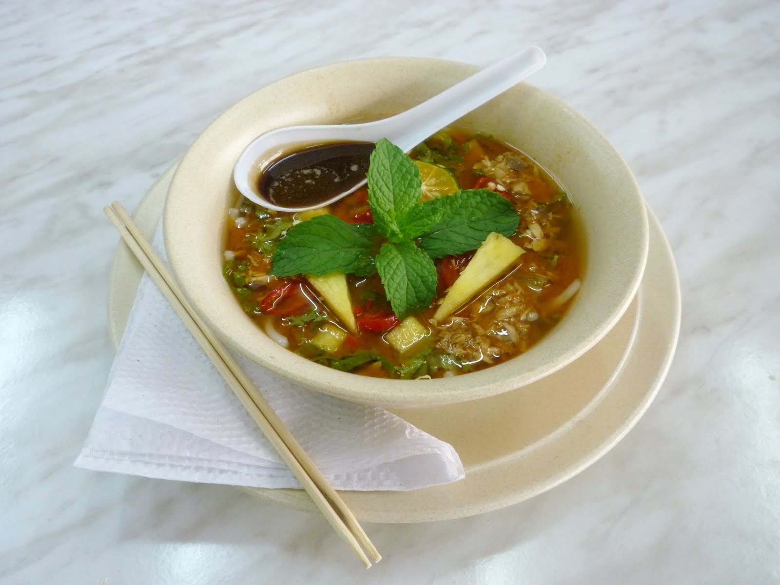 DEWIMOLEK FOOD: Penang Assam Laksa