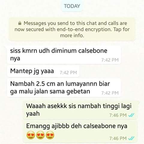 Solusi Terbaik : Sendi Tulang Rawan SEHAT & KUAT : Calsea Bone Produk ...