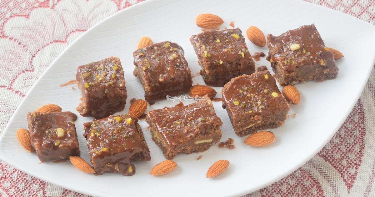 Biscuit Chocolate Fudge Recipe | Magic of Indian Rasoi
