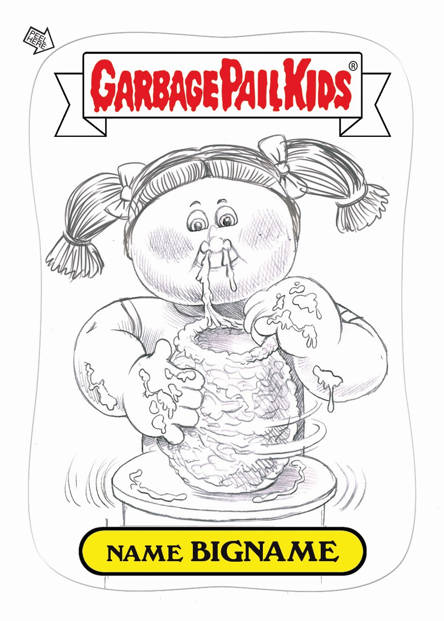 BRENT ENGSTROM'S BLOG: Garbage Pail Kids Brand New Series 3 preliminary ...