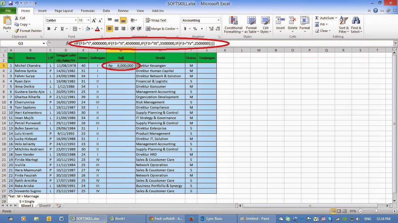 THIS IS ME: Menginput Data Karyawan