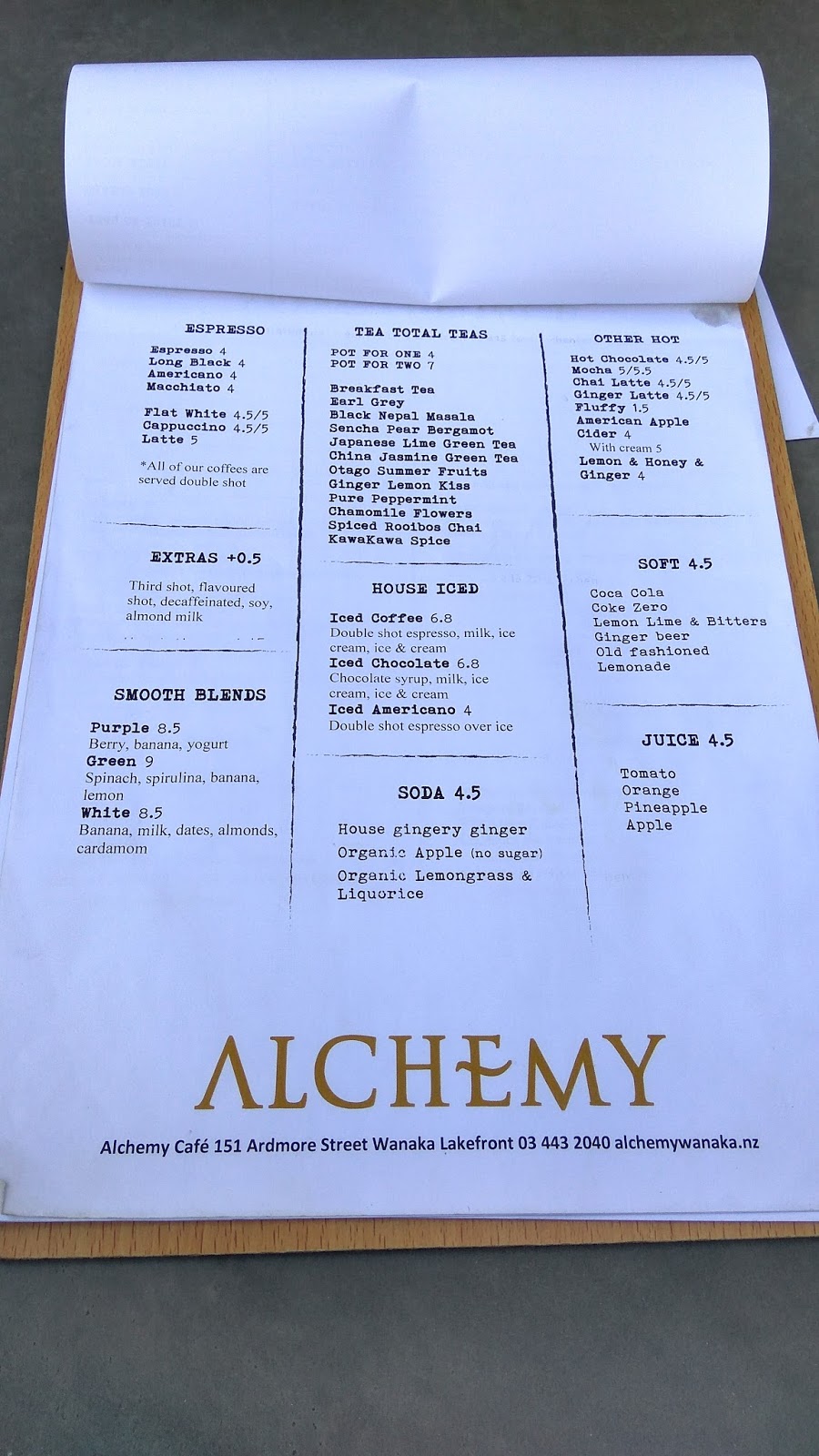 It's About Food!!: Alchemy Cafe @ Wanaka