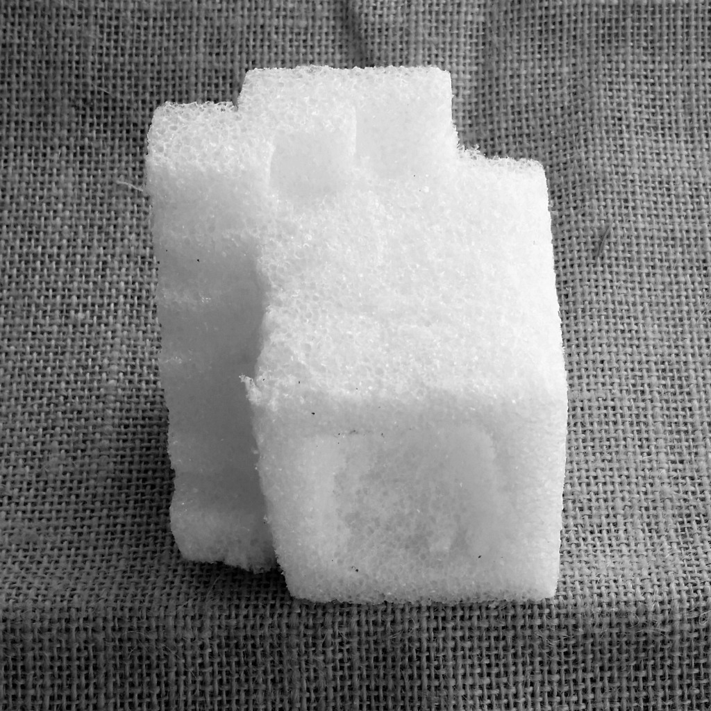 Scrappin' Chaos: How To Make A Quick And Easy Tower With Foam Blocks