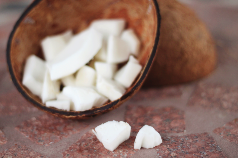 BeccaMarie Designs: How to Prepare a Coconut