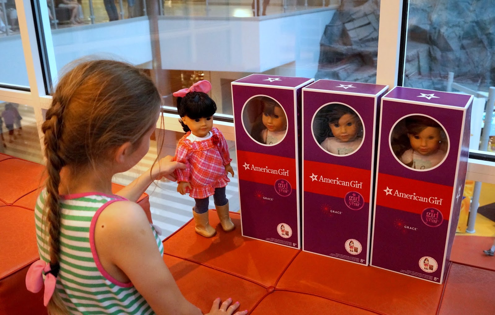 American Girl Doll Play: A Trip to the American Girl Store (Mall of ...