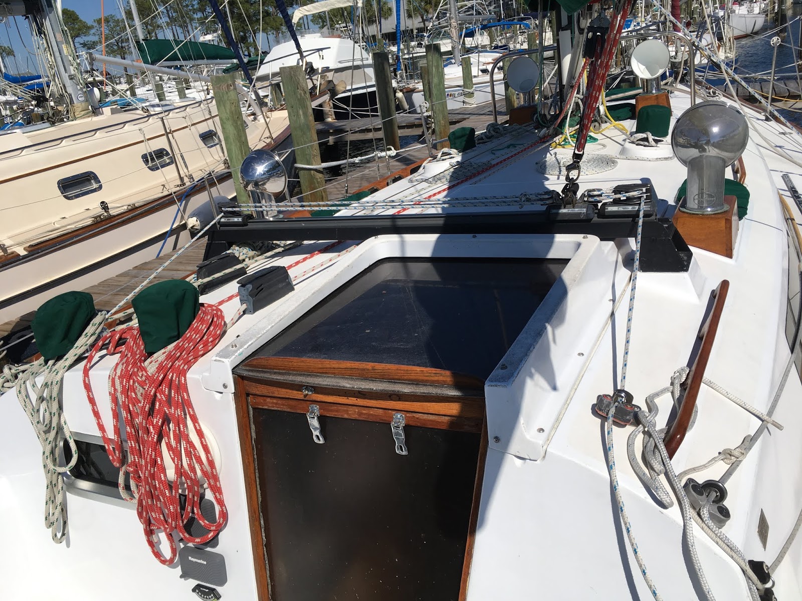 S/V Johanna Rose: Replacing the Companionway Sliding Hatch