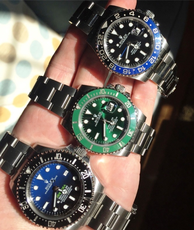 Hong Kong Watch Fever 香港發燒友: The color game of Rolex – tricks or real ...