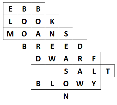 Sharpen Your Brain: Word Jigsaw No. 1