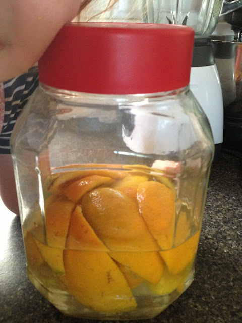 Cherished Hearts At Home: Orange Oil Cleaner