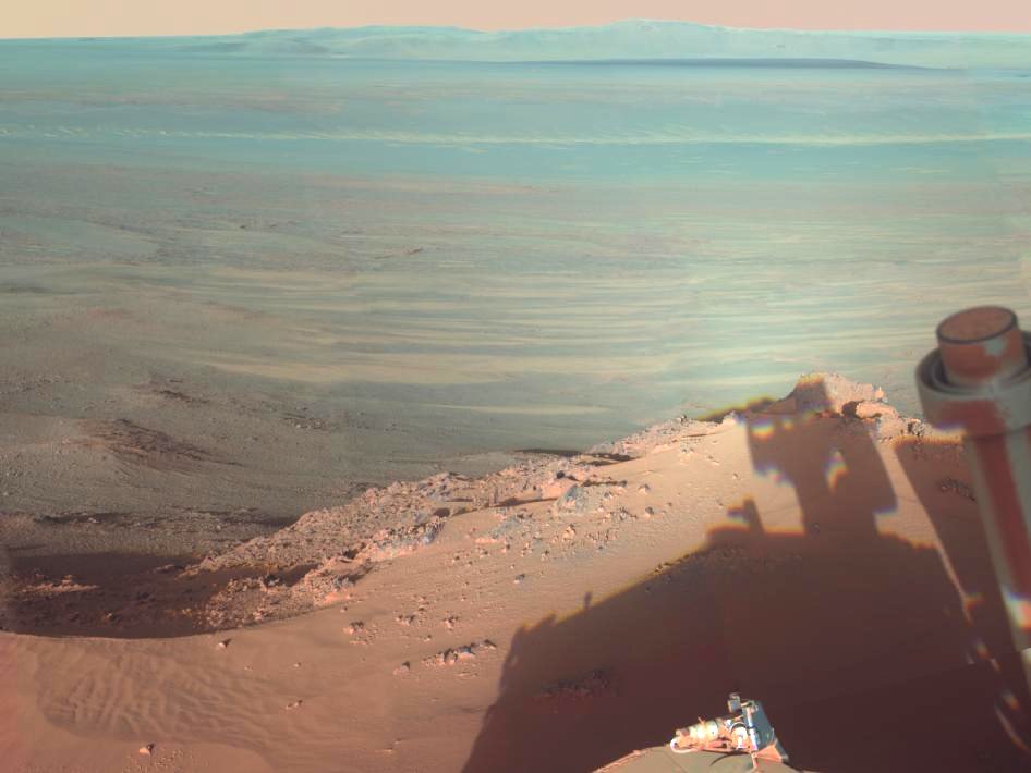 Suburban spaceman: NASA Mars Rover Opportunity's Selfie
