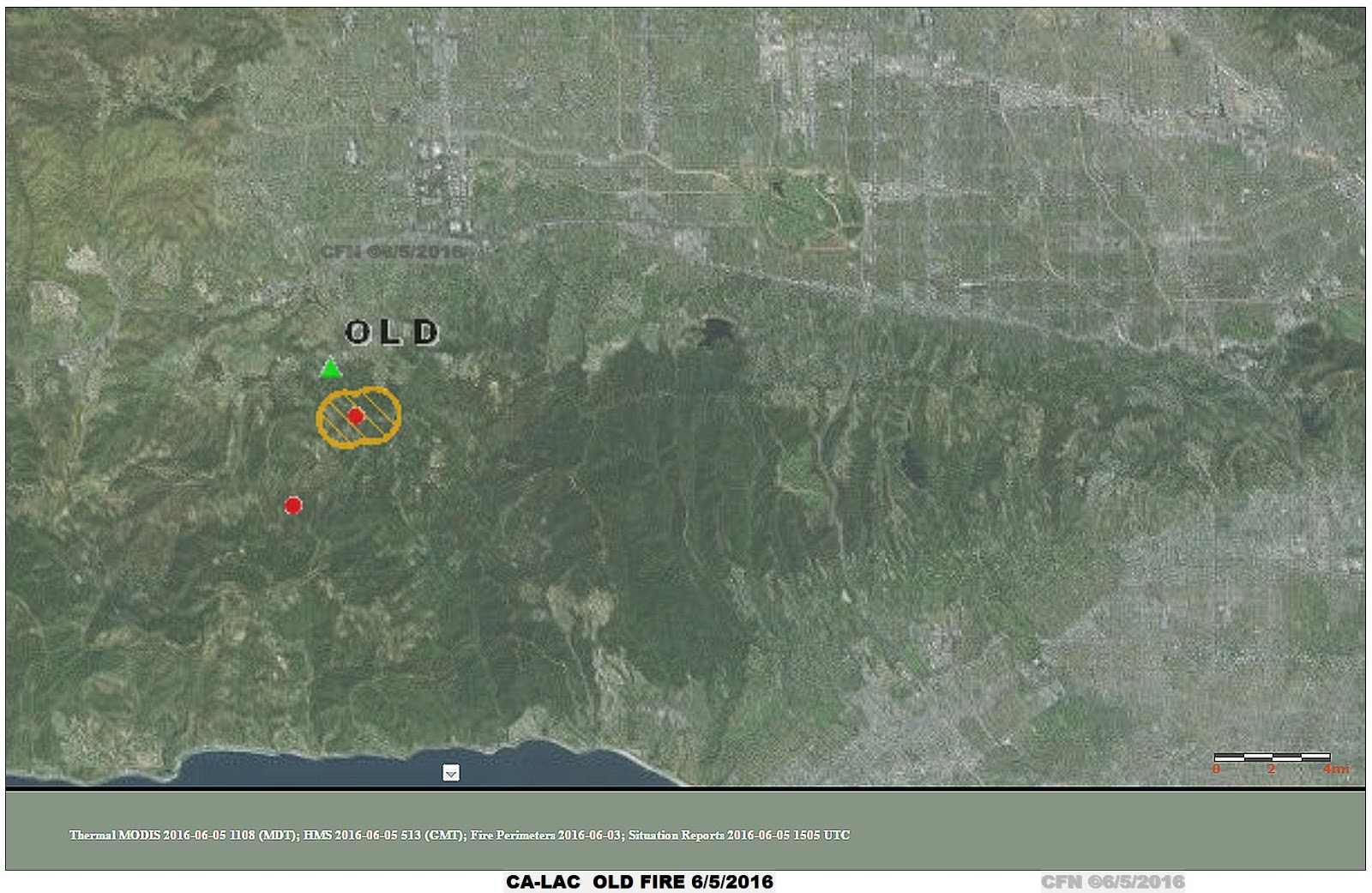 CFN - CALIFORNIA FIRE NEWS - CAL FIRE NEWS : CA-LAC- Old Fire in the ...