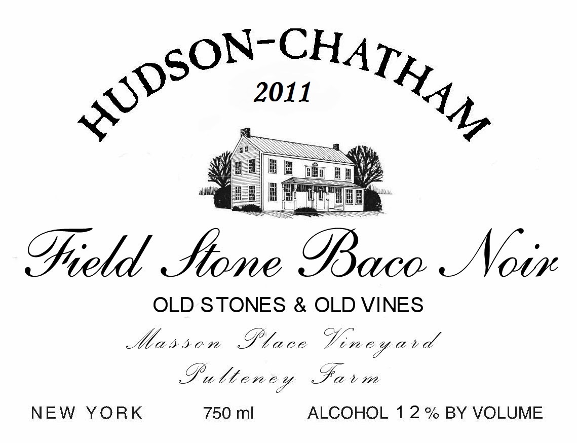 hudson-chatham wine blog: HUDSON-CHATHAM FIELD STONE BACO NOIR 2011