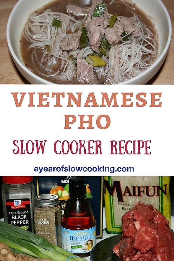 CrockPot Vietnamese Pho Soup Recipe - A Year of Slow Cooking