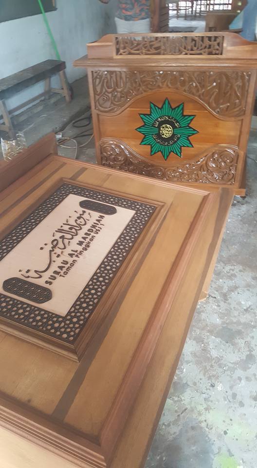 Kayu Warisan Malaysia: Persiapan peralatan masjid sebelum menjelang ...