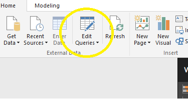 Realized Design: Power BI - Edit query to add back a column