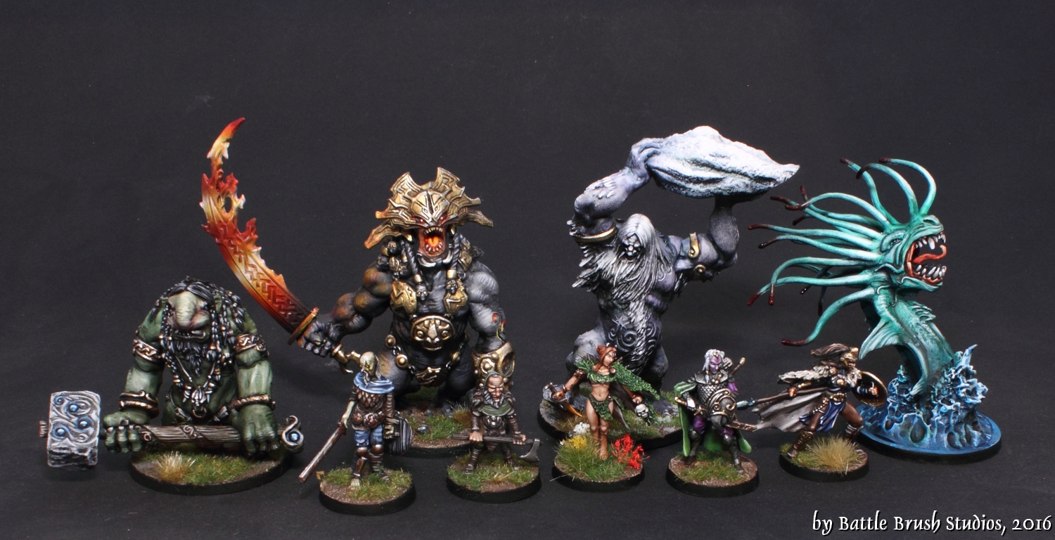 Battle Brush Studios: Showcase: Blood Rage