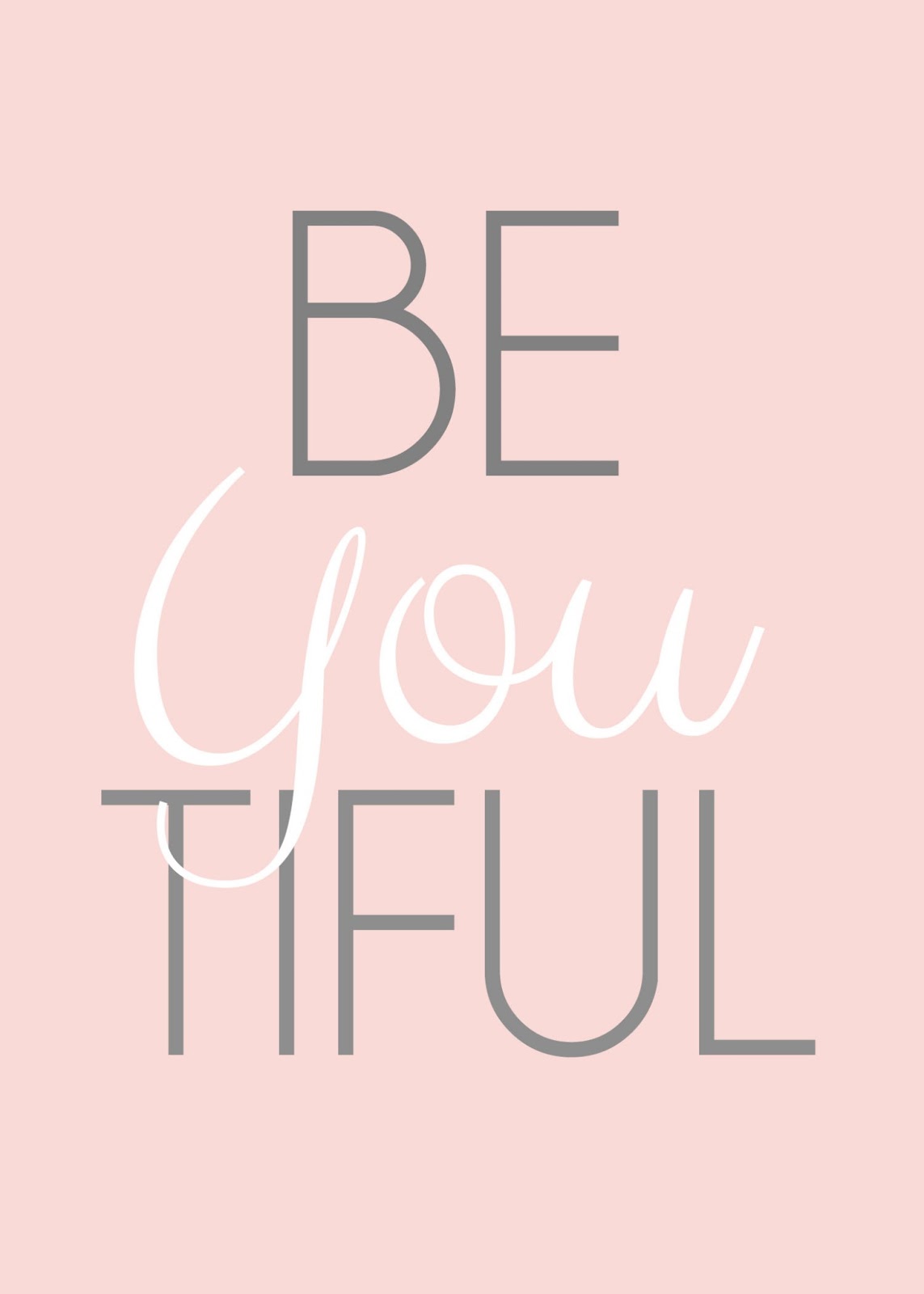 Deseret Designs: Be YOU Tiful