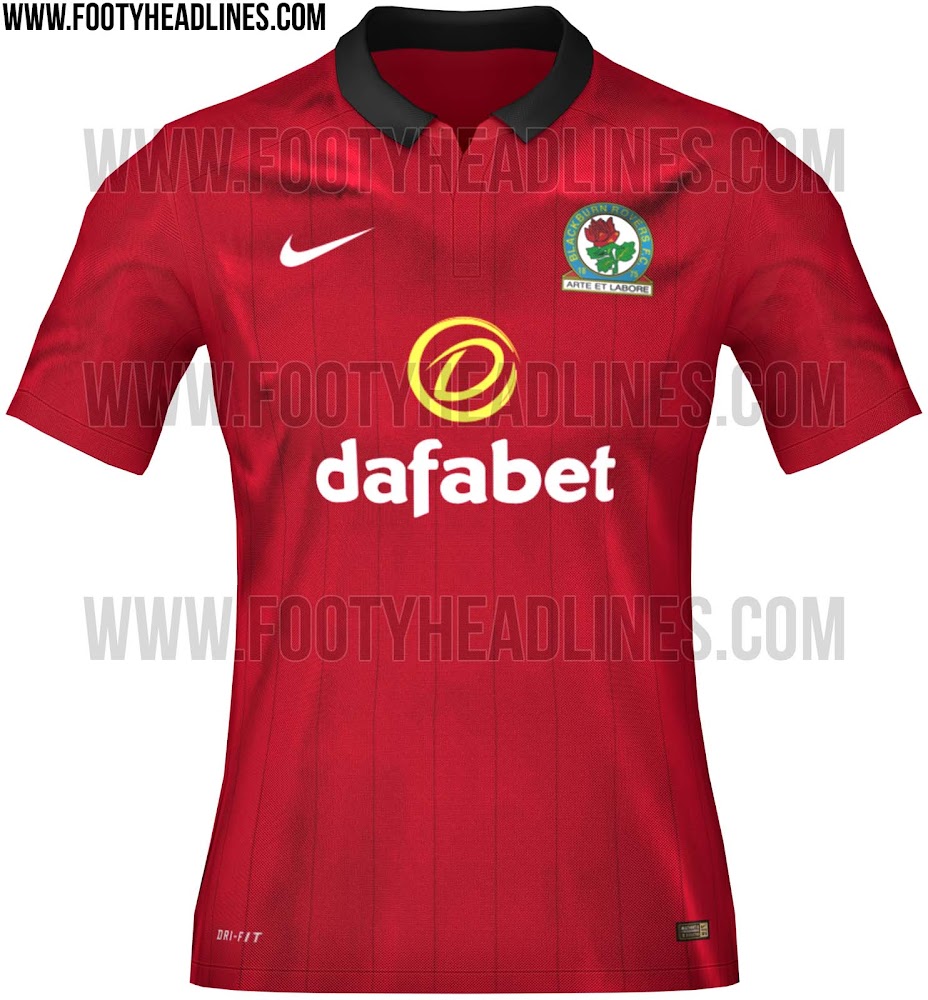 Blackburn Rovers 15-16 Home and Away Kits Revealed - Footy Headlines