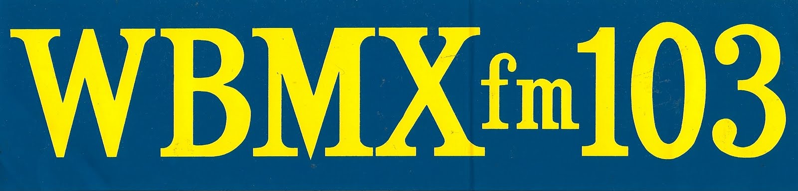 Radio Sticker of the Day: WBMX
