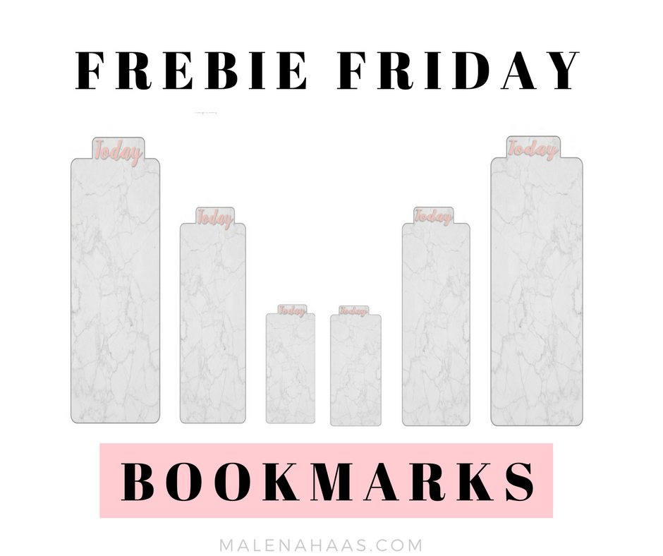 Malena Haas: FREEBIE Friday THREE Marble Themed Bookmarks - for Small ...