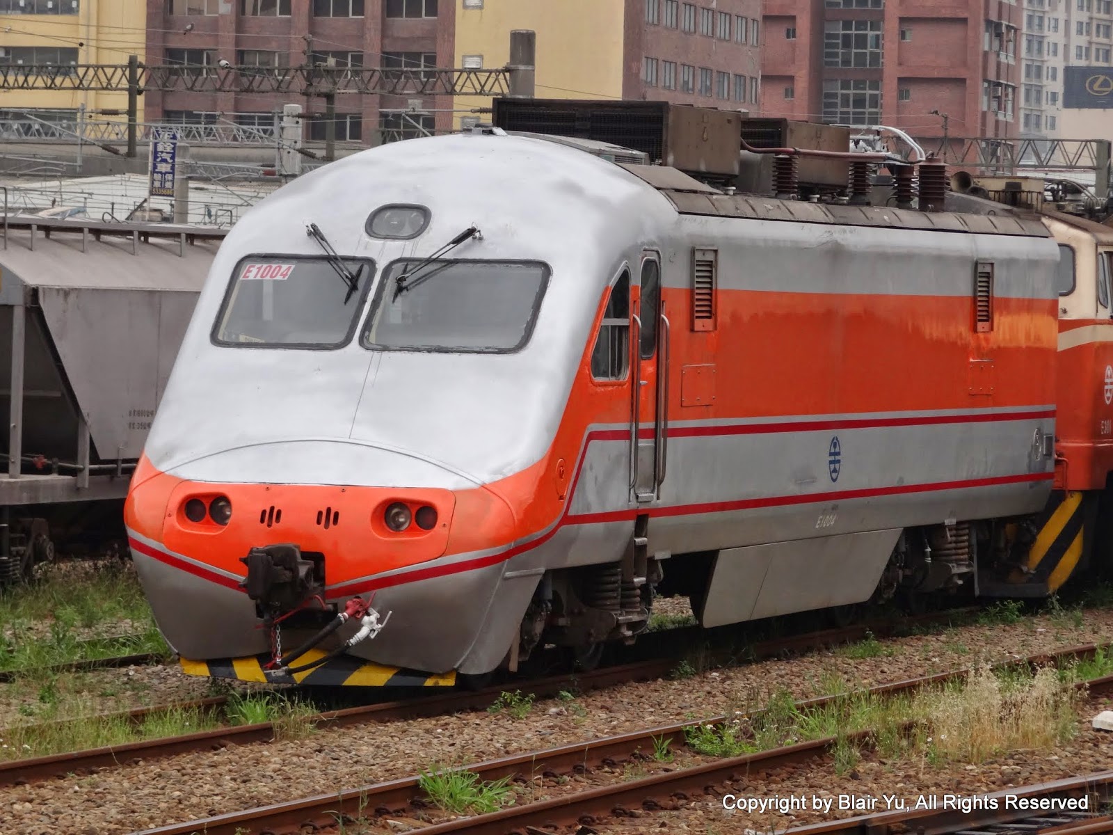 Blair's 鐵道攝影: E1004推拉式電力機車 / TRA E1004 Push-Pull Electric locomotive
