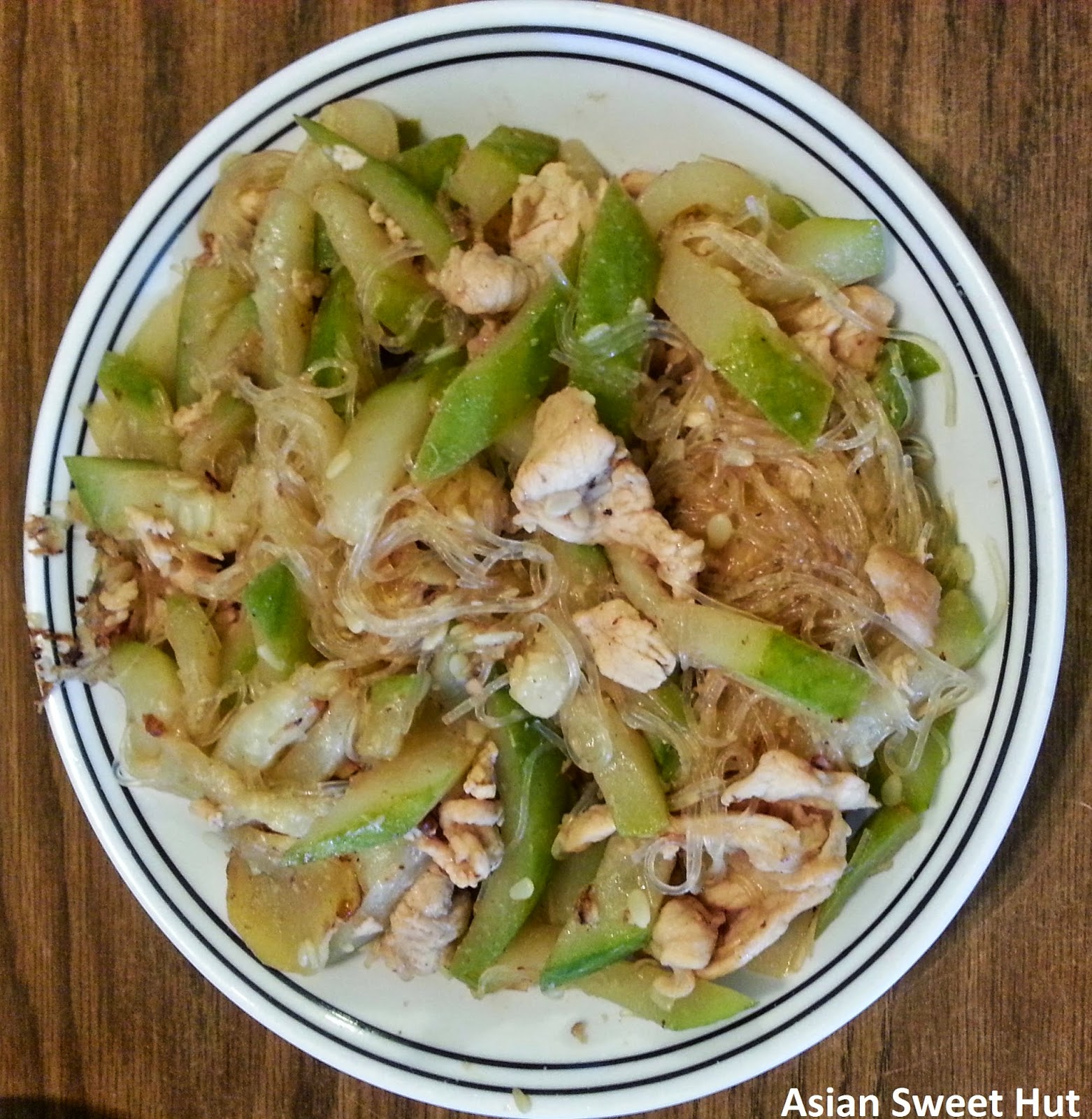 Fuzzy Melon and Chicken ~ Asian Sweet Hut