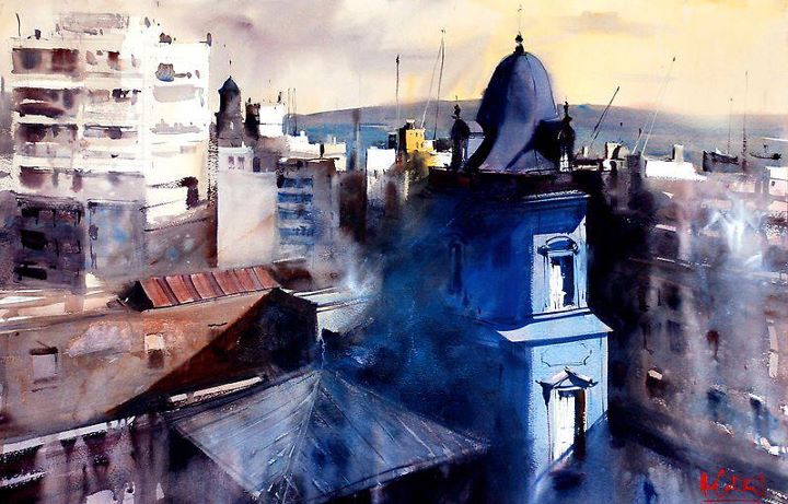 Alvaro Castagnet, 1954 | Watercolor painter | Tutt'Art@ | Pittura ...