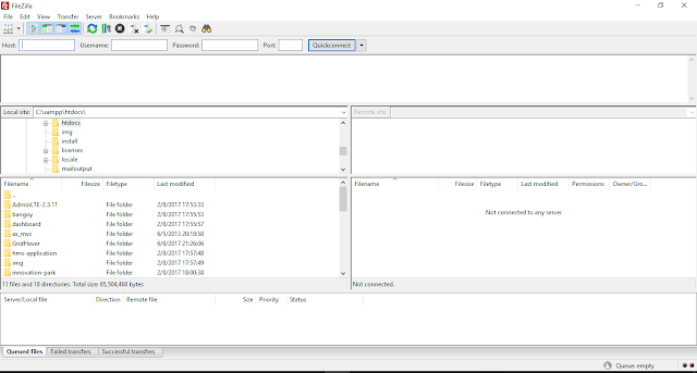 วิธีอัปโหลดเว็บไซต์ขึ้นโฮสด้วย Filezilla