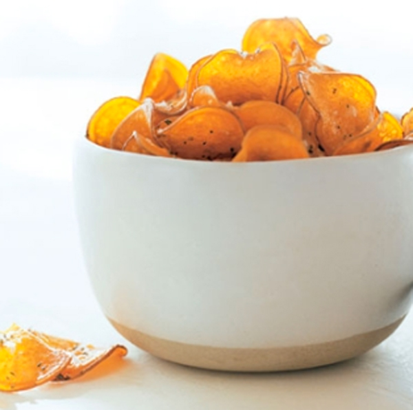 Pen + Paper Flowers: RECiPE RADAR | Sweet Potato Chips