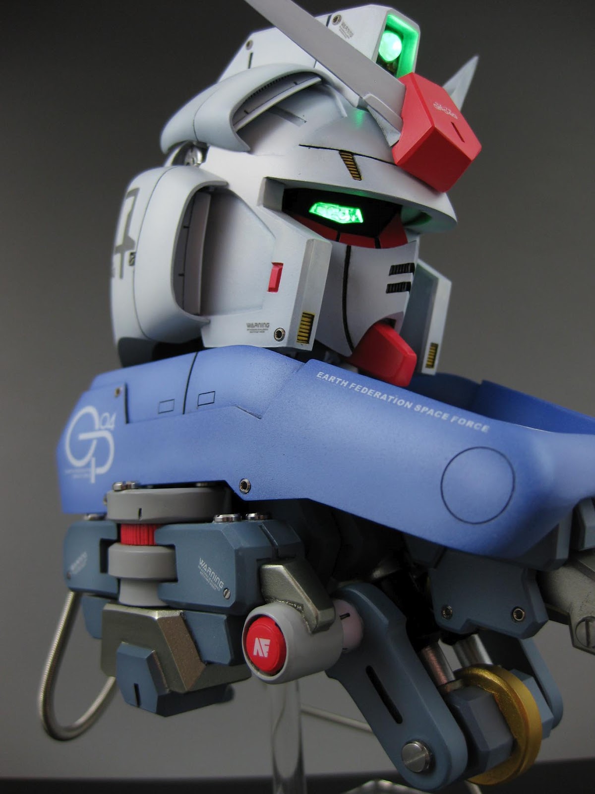 GUNDAM GUY: G-System 1/35 RX-78 GP04 Head Desktop Model