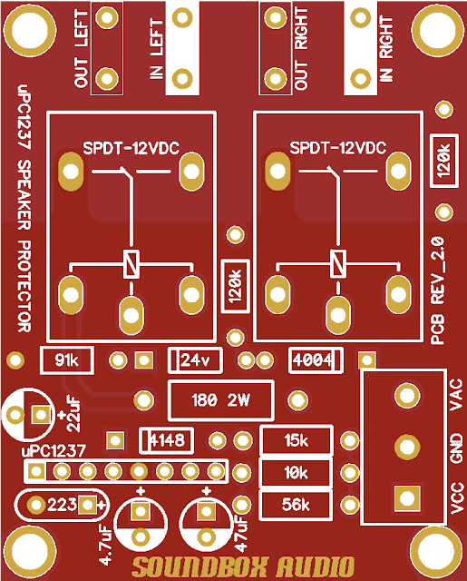 Dukun Elektro: Skema Rangkaian Speaker Protector / Protektor Sederhana ...