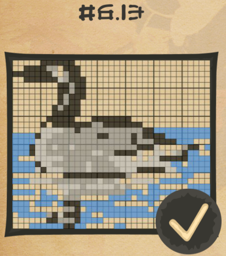CrossMe Puzzles: Color #6.13 - Goose