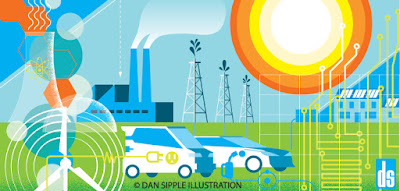 dan sipple illustration blog: Fuel Types Infographic