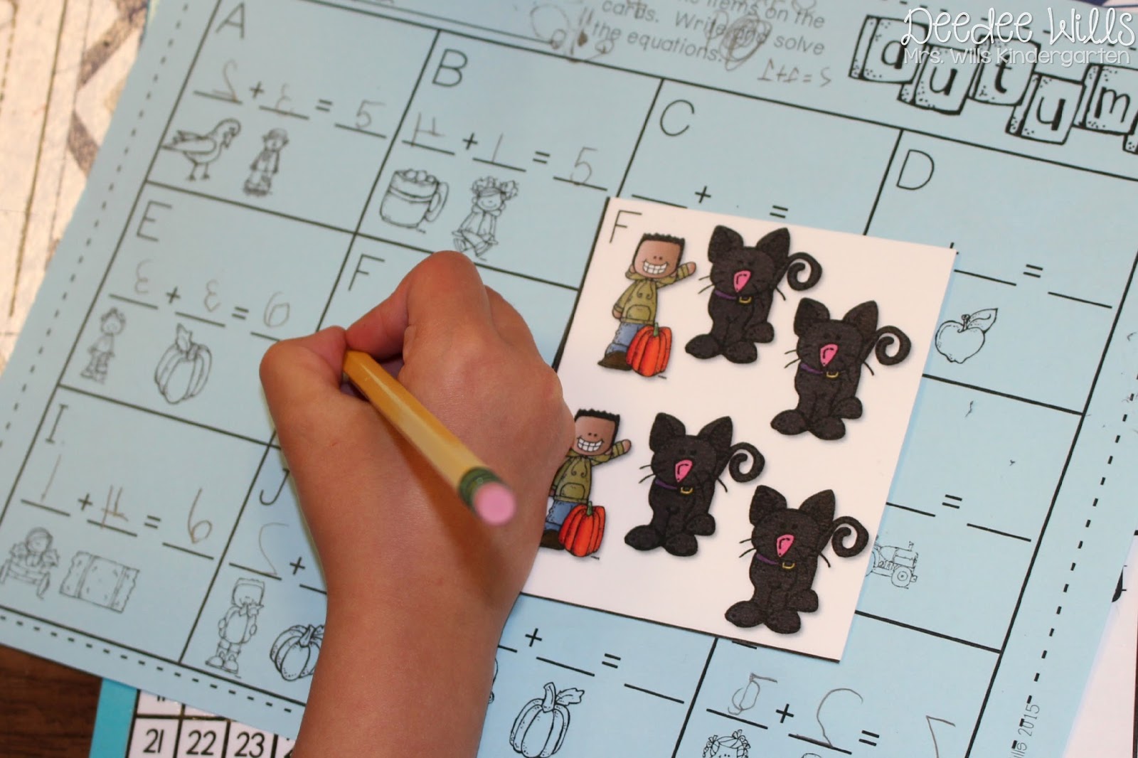Printable Kindergarten Math Literacy Stations