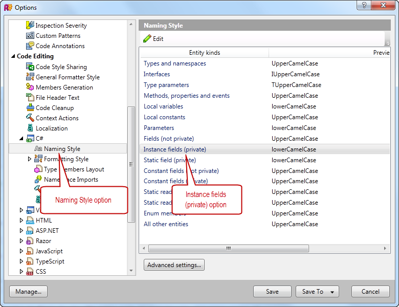 Modifying layout and formatting rules in ReSharper ~ andyfrench.info