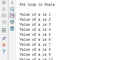 Free Programming Source Codes and Computer Programming Tutorials: For Loop in Scala