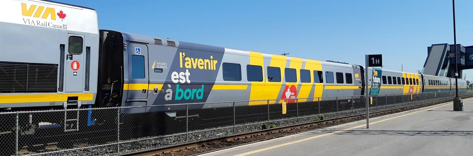 Trackside Treasure: VIA Rail's 40 YEARS Wraps