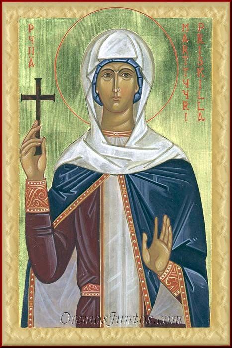 Vidas Santas: Santa Priscila de Roma, Matrona