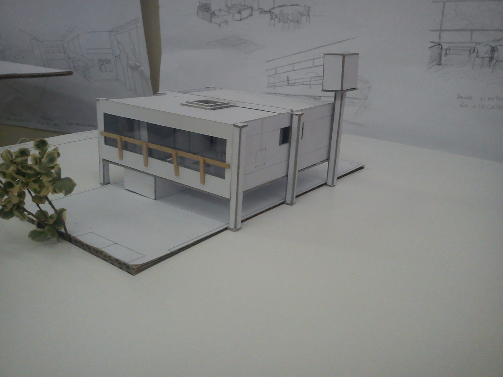 Proyecto 1 "Hombre Arquitectura y ciudad": Maqueta: Casa Gerassi ...